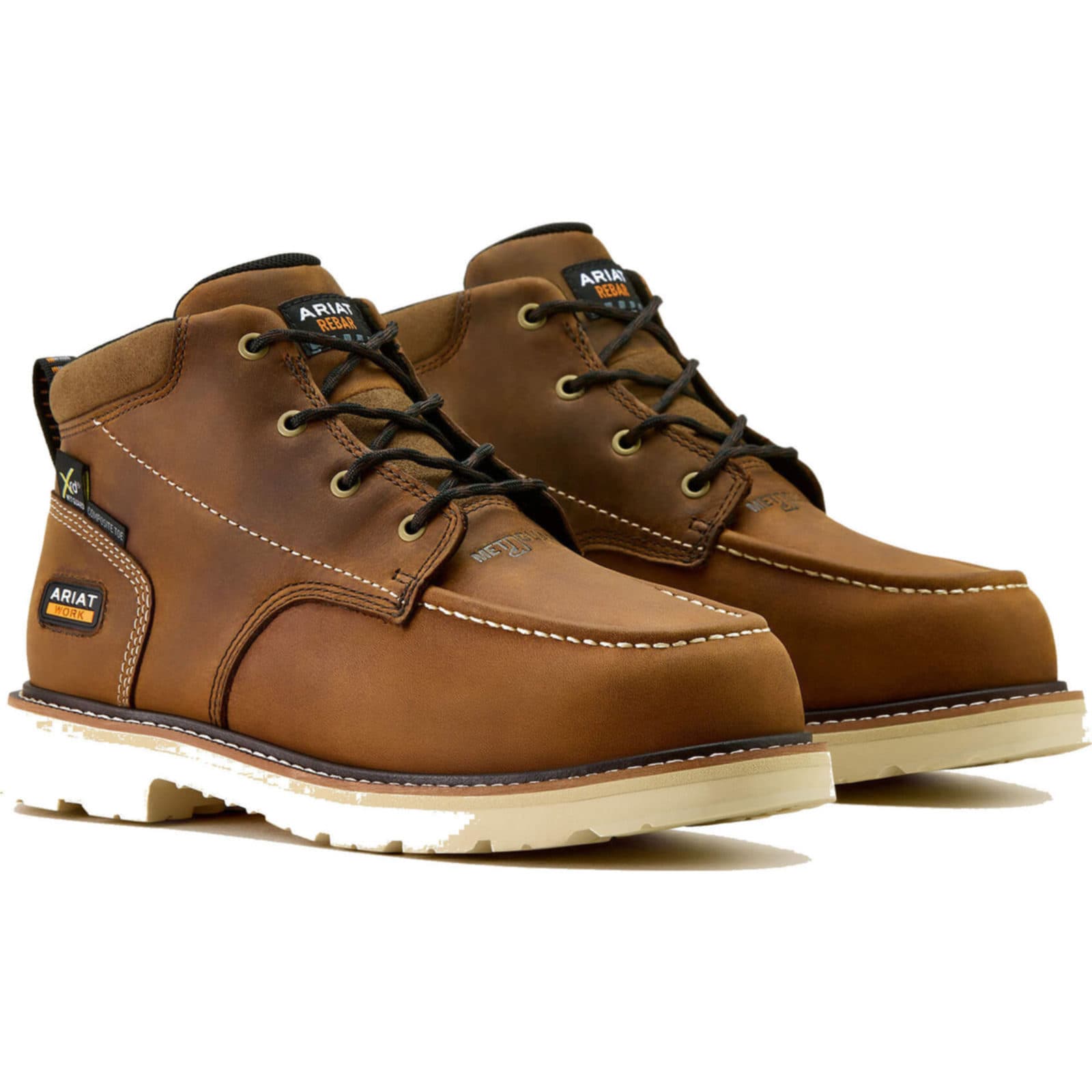 Shop Ariat Mens Rebar Lift Chukka MetGuard Composite Toe Work Boot ...