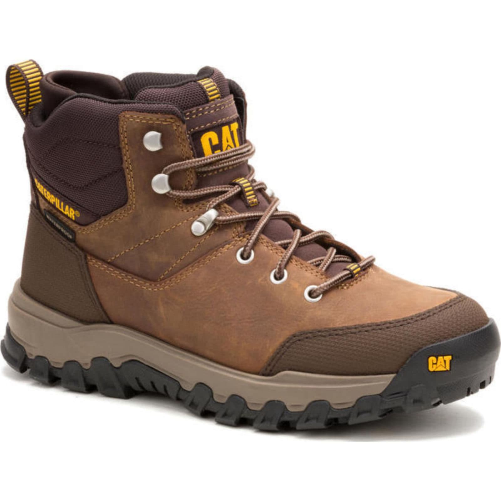 Caterpillar Mens Threshold Rebound Bison Casual Work Boot