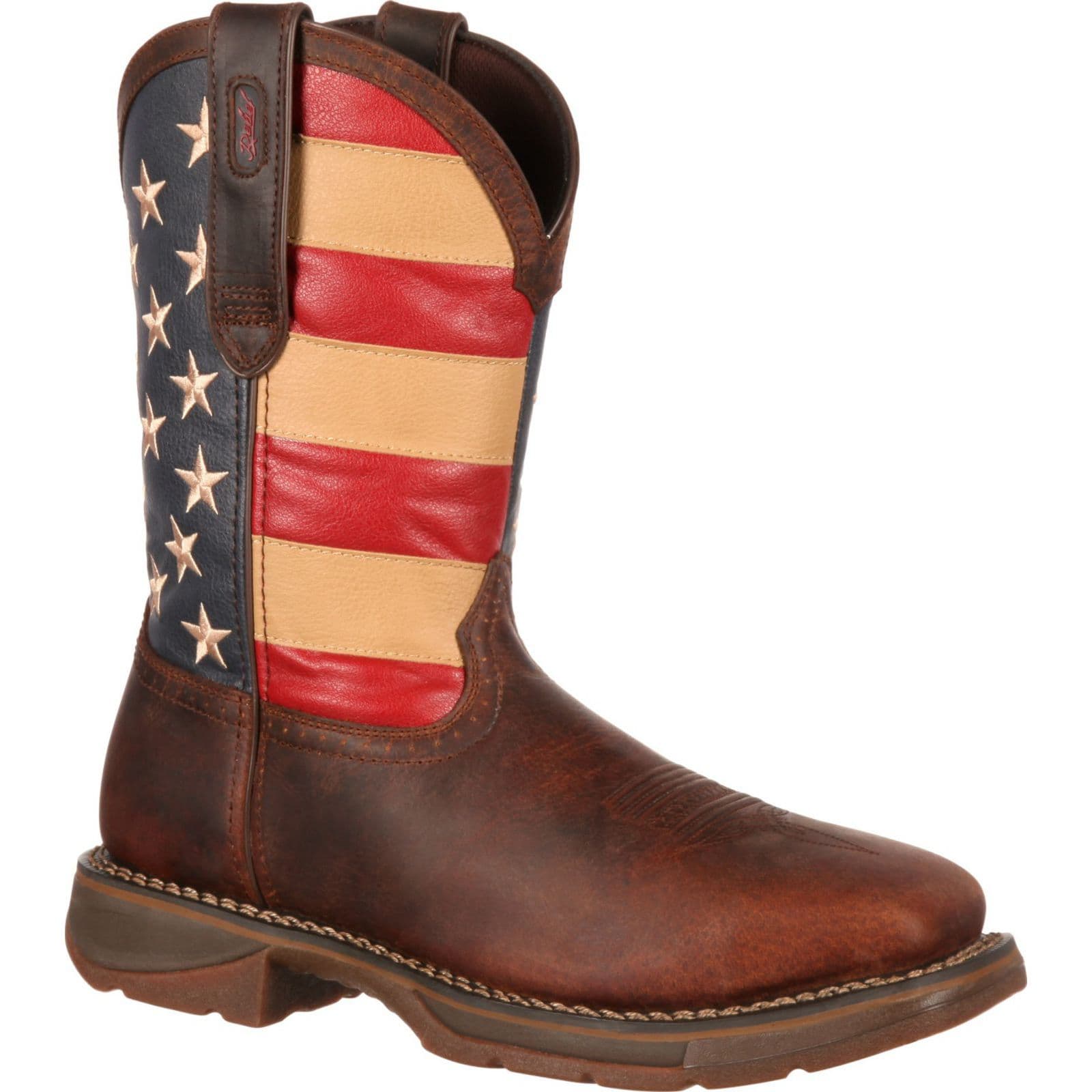 Shop Rebel by Durango Mens Steel Toe Flag Western Flag Boot DB020 ...