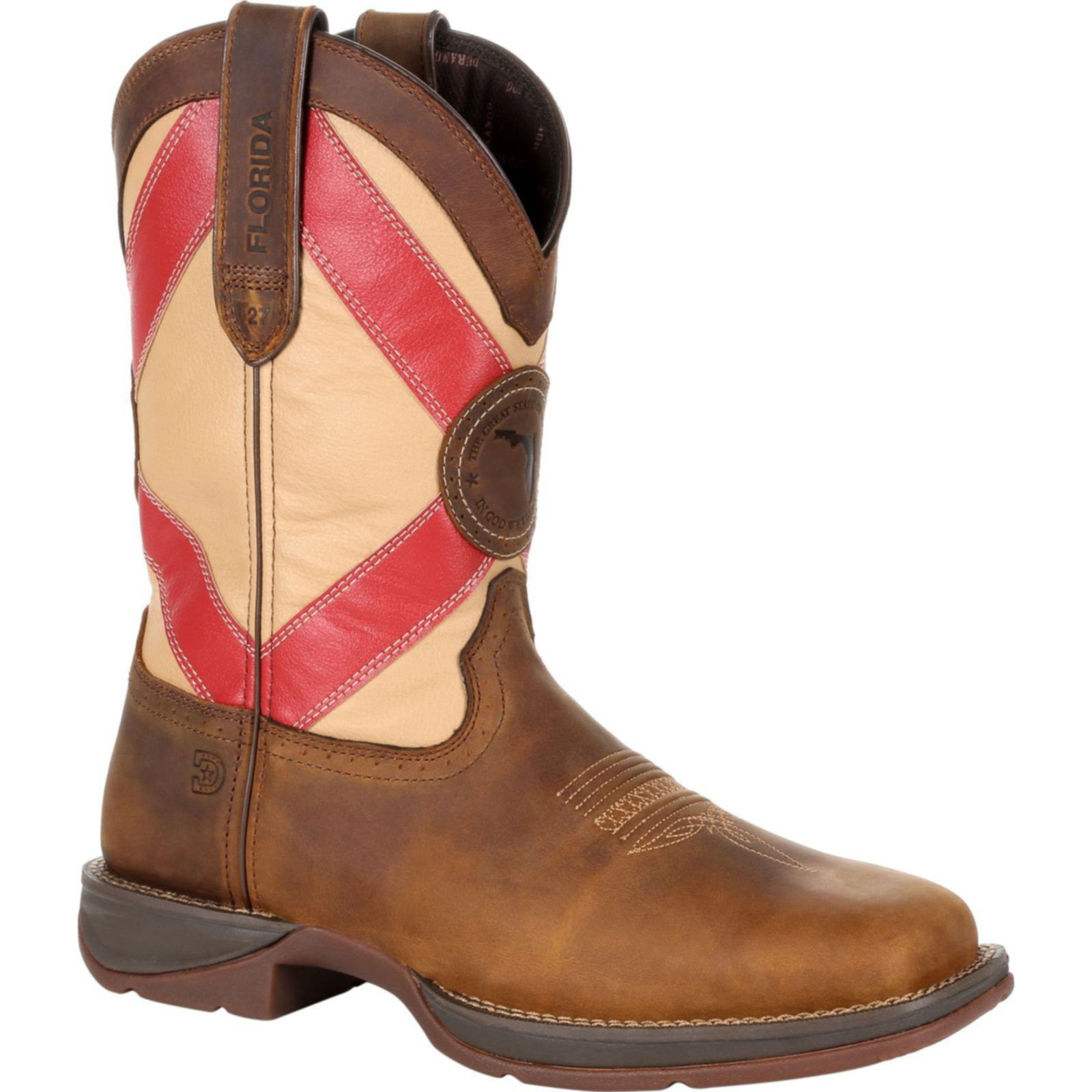 Shop Rebel by Durango Mens Florida State Flag Western Boot DDB0233 ...