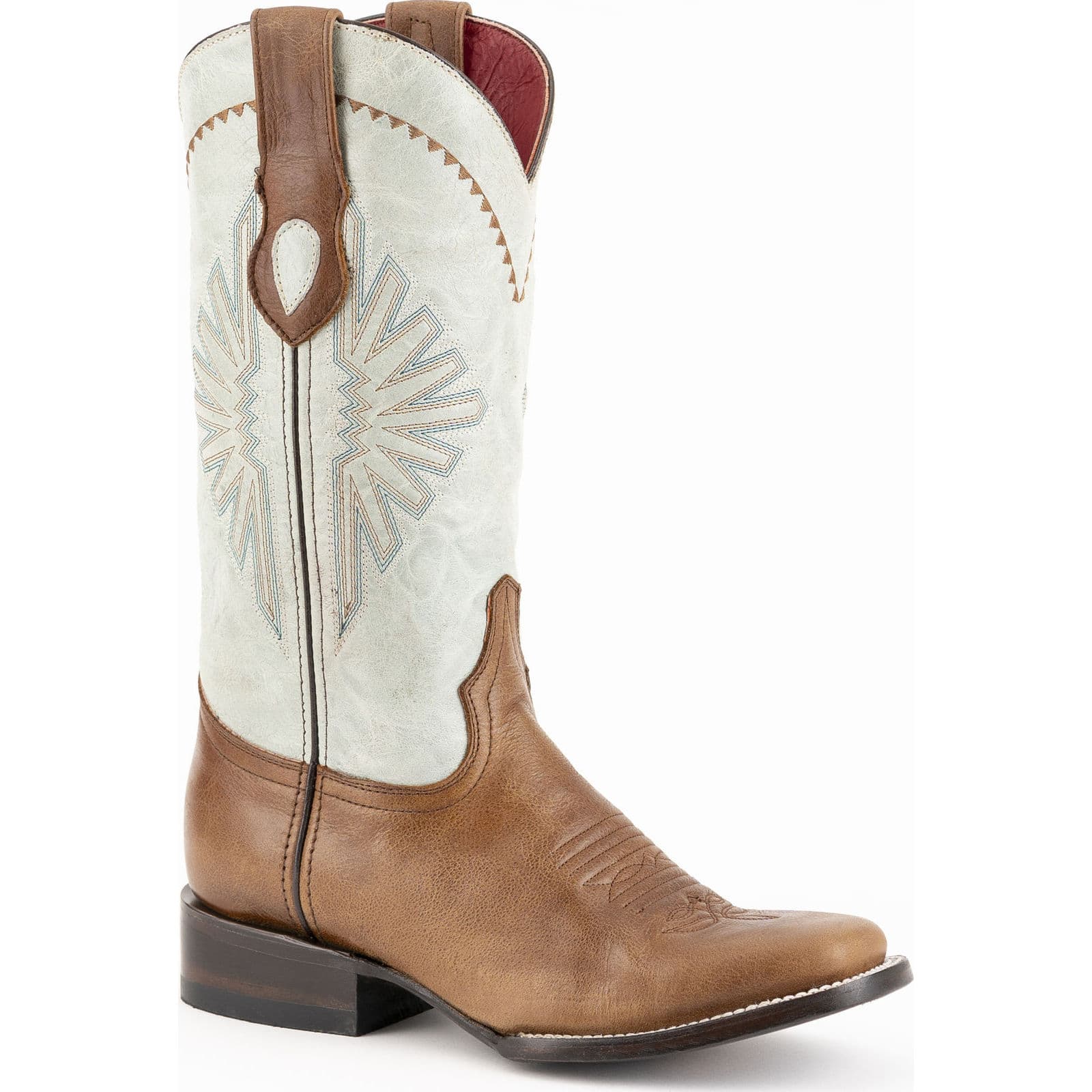 Ferrini Womens Brown Ladies Santa Fe Brandy D-Toe Boot