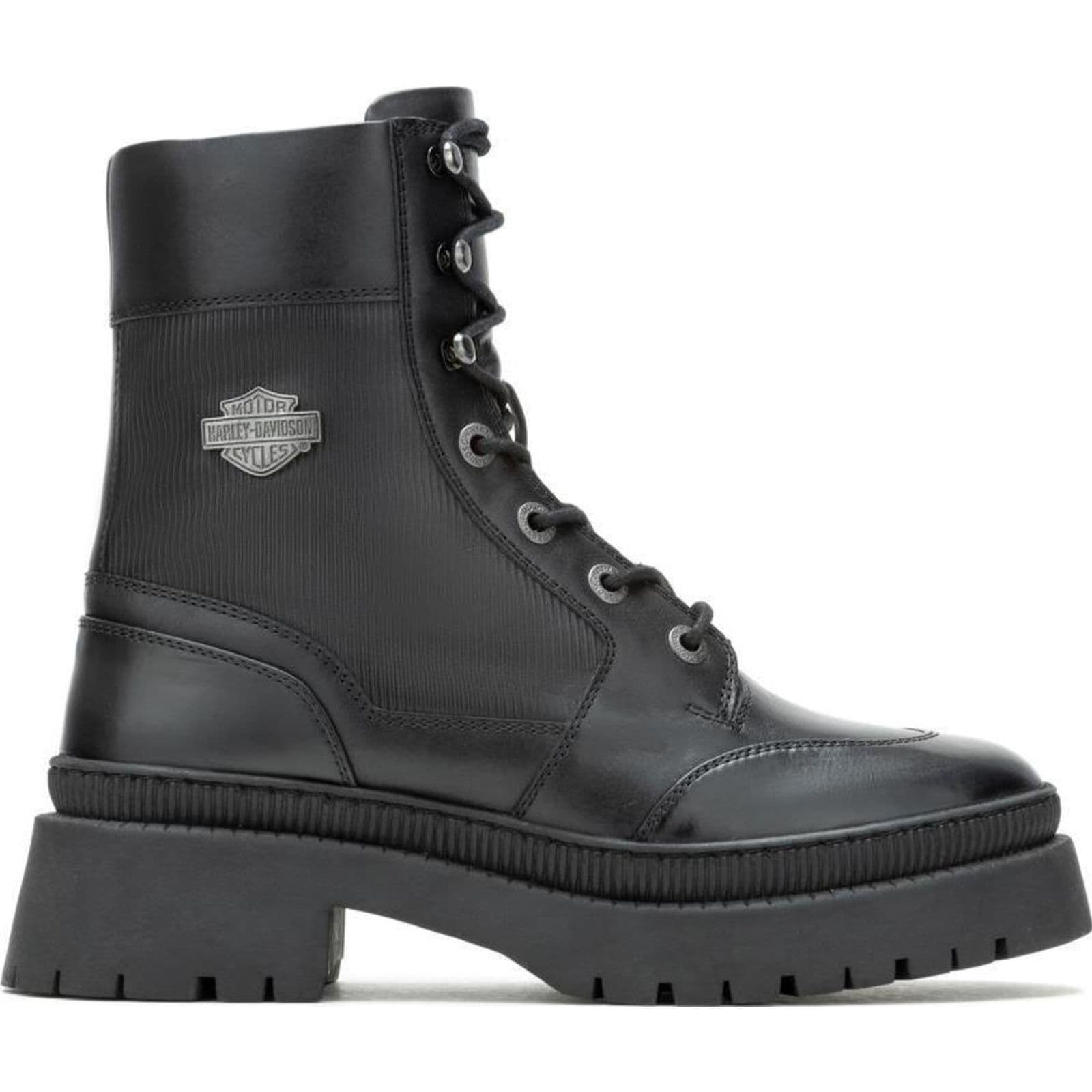 Shop Harley Davidson Womens Kavan 7" Lace Riding Boot D65001 | Lowest ...