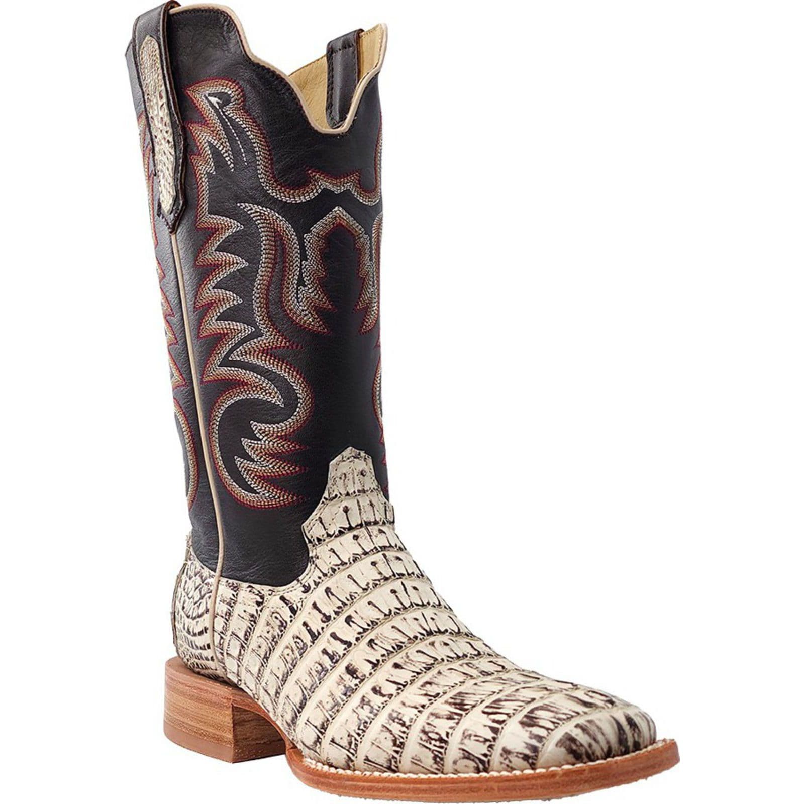 Shop RWatson Mens Orix Hornback Caiman Tail Western Boots RW3013-2 ...